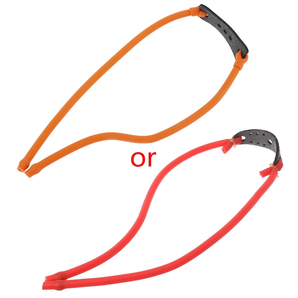 Slingshot Band Rubber Bands With Pocket Outdoor Catapult Supplies ...