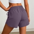 Aboser Womens Track Shorts Quick Dry Athletic Shorts Elastic Waist ...
