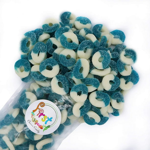 FirstChoiceCandy Gummi Rings (Blue Raspberry, 5 LB) - Walmart.com