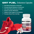 Grit Fuel VO2 Max Endurance Capsules- High purity Epicatechin ...