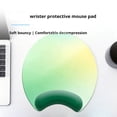 Ergonomic Wrist Rest Mouse Pad Comfortable Wrist Nonslip Mouse Mat Soft ...