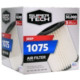 Super Tech 1075 Engine Air Filter, Replacement Filter for Chrysler or ...