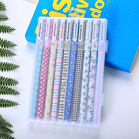Gel Pens Art Office Supplies Cute Pens, 10 Colors 0.38mm Colored Pens ...