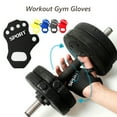 Manyache 1 Pair Workout Hand Grips Ultralight Sweat-absorbing Palm ...