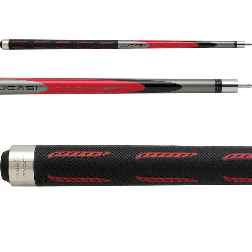 Lucasi Hybrid L-H30 Pool Cue + 11.75/12.75mm Zero Flexpoint Hybrid ...