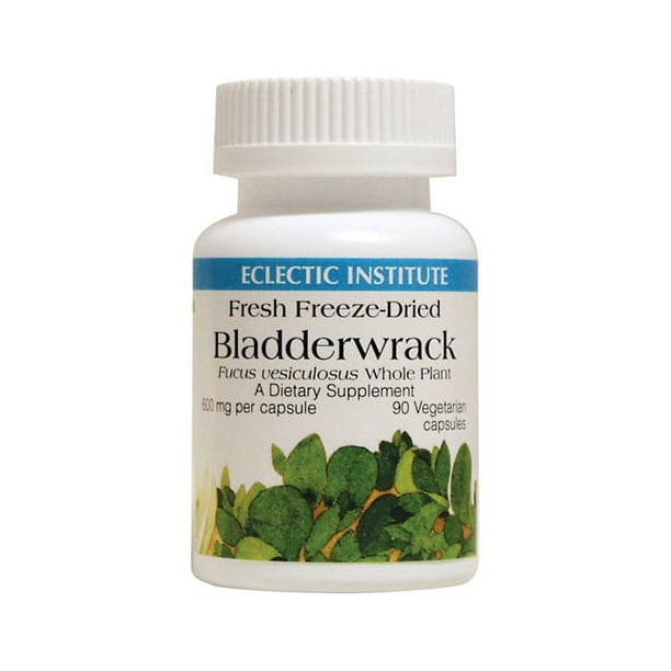 Eclectic Herb Fresh Freeze-Dried Bladderwrack 600 mg 90 Veg Caps ...