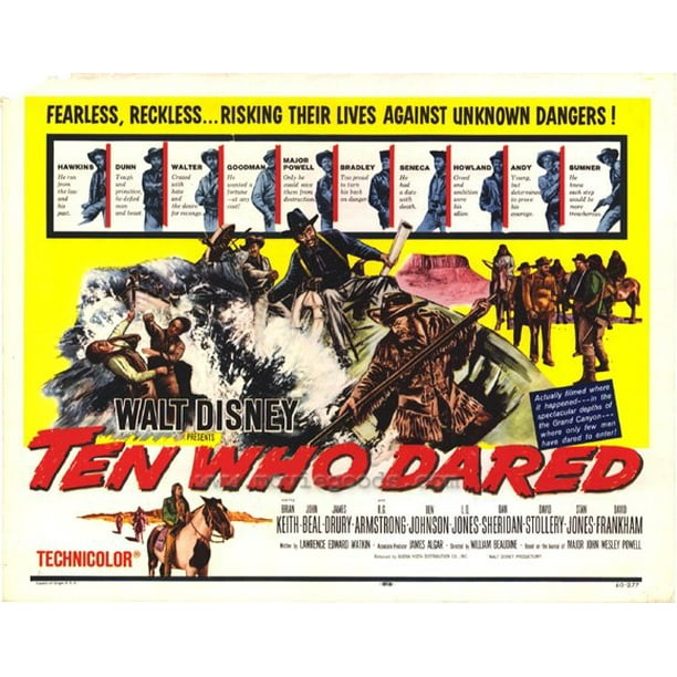 Ten Who Dared - movie POSTER (Style A) (11" x 14") (1960) - Walmart.com