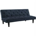 Dorel Home Products Orfino Velour Futon, Multiple Colors - Walmart.com