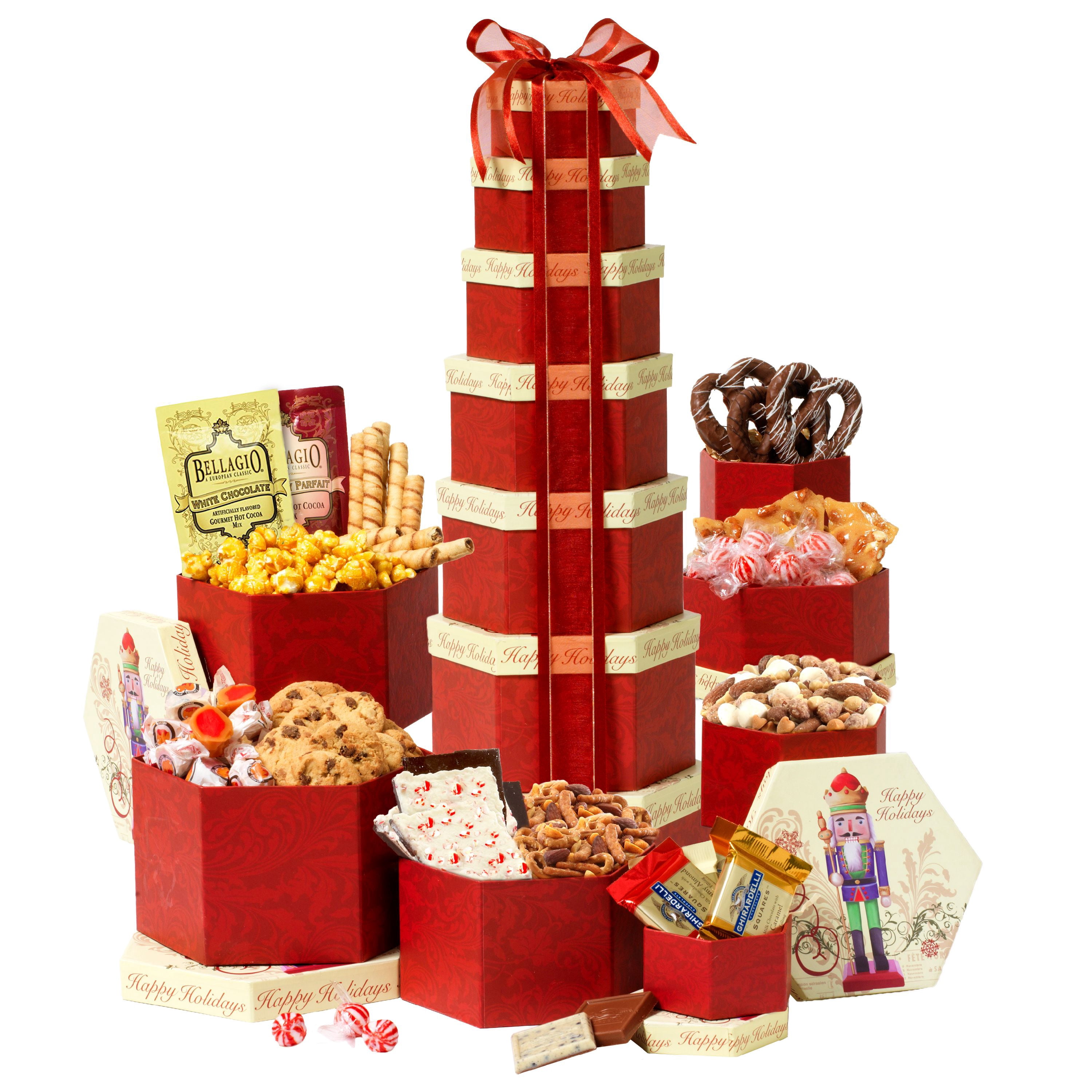 Deluxe Christmas Holiday Gift Tower Gift Set Walmart