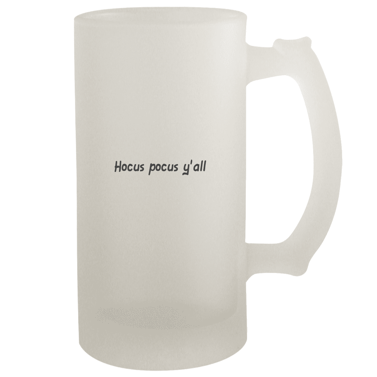 Hocus Pocus Y'All - 16oz Frosted Beer Stein, Frosted - Walmart.com