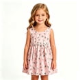Cute Girls Summer Dress Toddler Vest Sun Sleeveless Casual Flowy ...