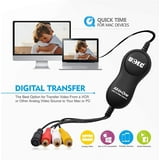 UCEC USB 2.0 Video Capture Card Device, VHS VCR TV to DVD Converter for ...