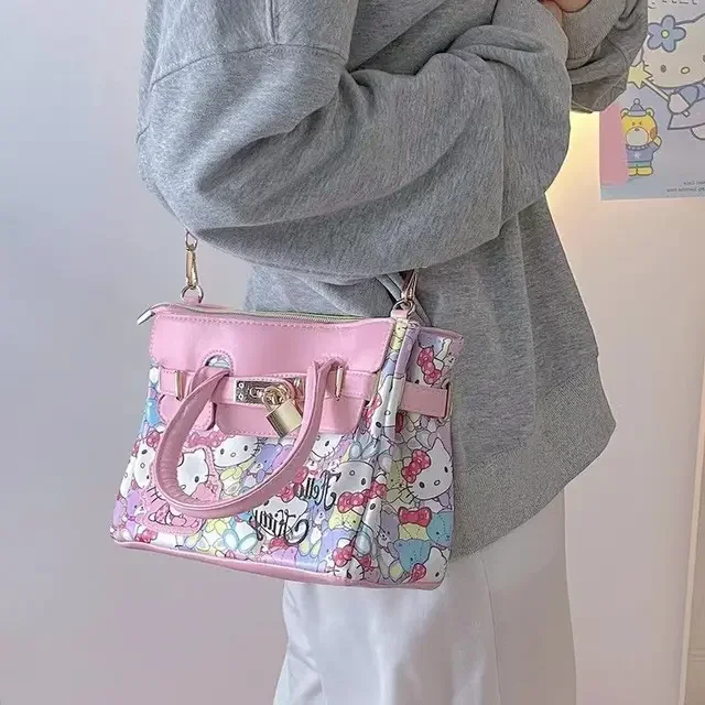 Click here for Zm Kawaii Sanrioed Hello Kittys Crossbody Bag Anim... prices