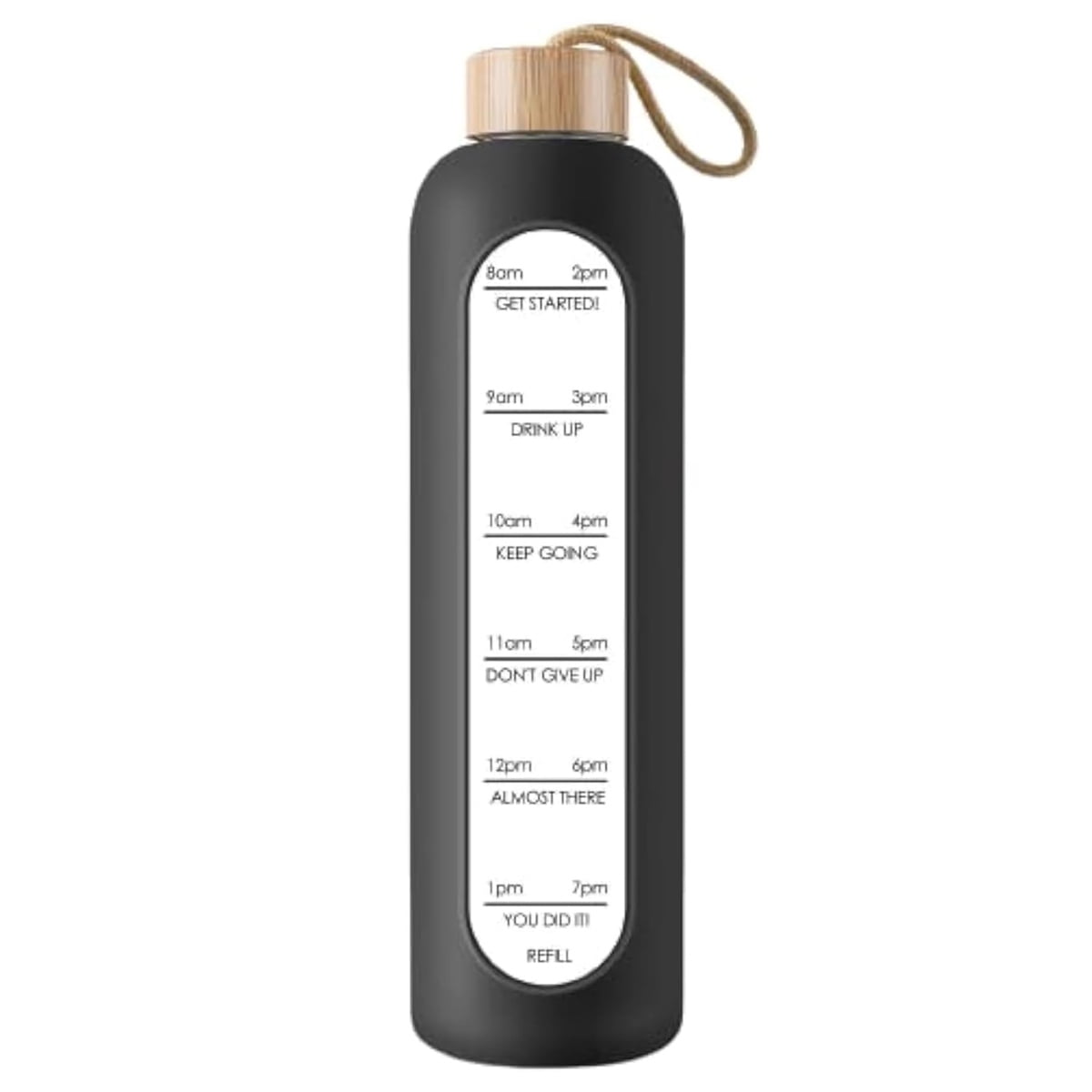 Click here for Entasser Drinking Bottle 1l Glass Shatterproof  Wa... prices