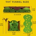 Cat Tunnels for Indoor , Foldable Felt Cat Tunnel Bed, DIY Cats Play ...
