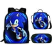 Free Shipping! Sonic The Hedgehog Backpack 16" Fast Molded Lunch Box ...
