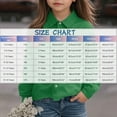 ATOGUTA Girls Button Up Shirt Kids Long Sleeve School Uniform Button ...
