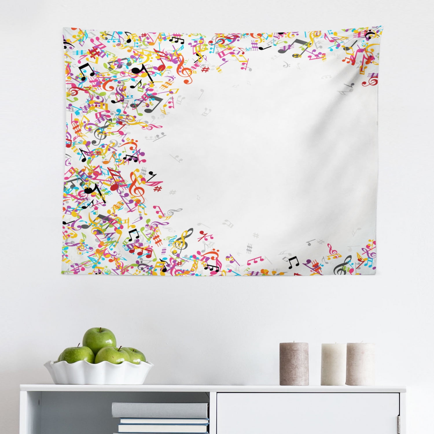 Music Tapestry, Musical Instruments Symphony Orchestra Concert ...
