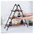 Drevy 3-Tier Serving Tray | Decor Display | Wood | Iron Serving ...