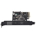USB-C 3.2 Gen 2x2 PCI-E Gen 3 X4 Type-C Expansion Card 20Gbps ASMedia ...