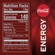Coke Energy, Coca-Cola Energy Drinks With Vitamin B6, Vitamin B3 ...