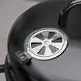 16" Vertical Charcoal BBQ Smoker Grill - 3-in-1 Design, Dual Cooking ...