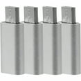 GJX 2026 New Micro Usb Male to Usb Type-C Female Cable Connector,4 ...