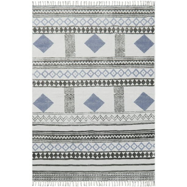 Casavani Dining Room Rug Outdoor Patio Rug,Black 12x12 feet - Walmart.ca