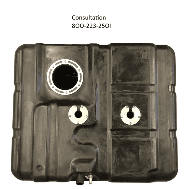 New 55 gallon rear Fuel/Gas tank for 2010 2011 2012 2013 Ford E350 E450 ...