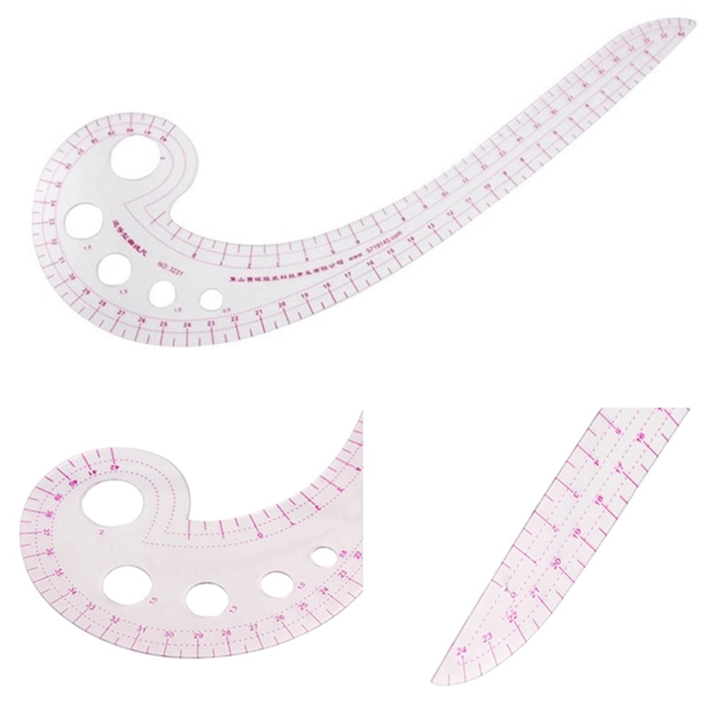 SPRING PARK Comma Metric French Hip Curve Ruler Tailor Measure Tool for ...