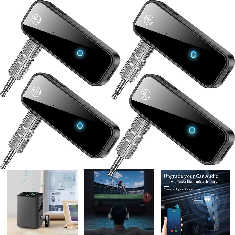 Click here for Nobrand 4pcs Bluetooth 5.0 Adapter 3.5mm Jack Aux... prices
