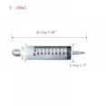 100ml/150ml Syringe, Pet Cat Dog Feeder Injector, Large Plastic Syringe ...