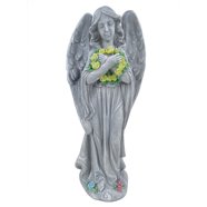 Alpine Corporation Old World Guardian Angel Statue, 19 Inch Tall ...