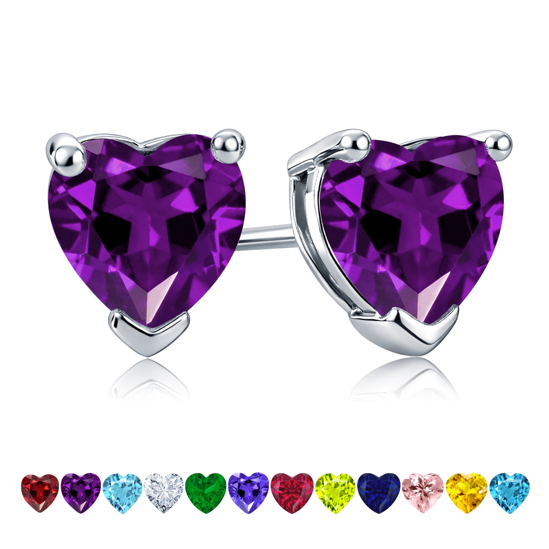 Click here for Jeenmata Gorgeous 1.5 Carat Heart Cut - Amethyst -... prices