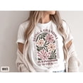 Being a Grandma Is Kingdom Work T Shirt Floral Arch Grandma Tee Mothers ...