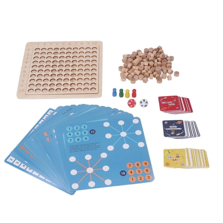 Math Board, Math Blocks Board Counting 2 In 1 For Children For ...
