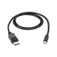 Black Box 15 Foot Mini-DisplayPort to DisplayPort Cable, Male/Male, 15 ...