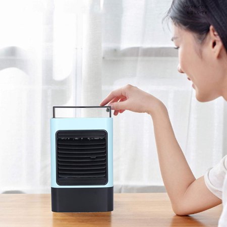 600ml Air Cooling Fan, Small Air Conditioner Fan, Quickly Cool Down to ...