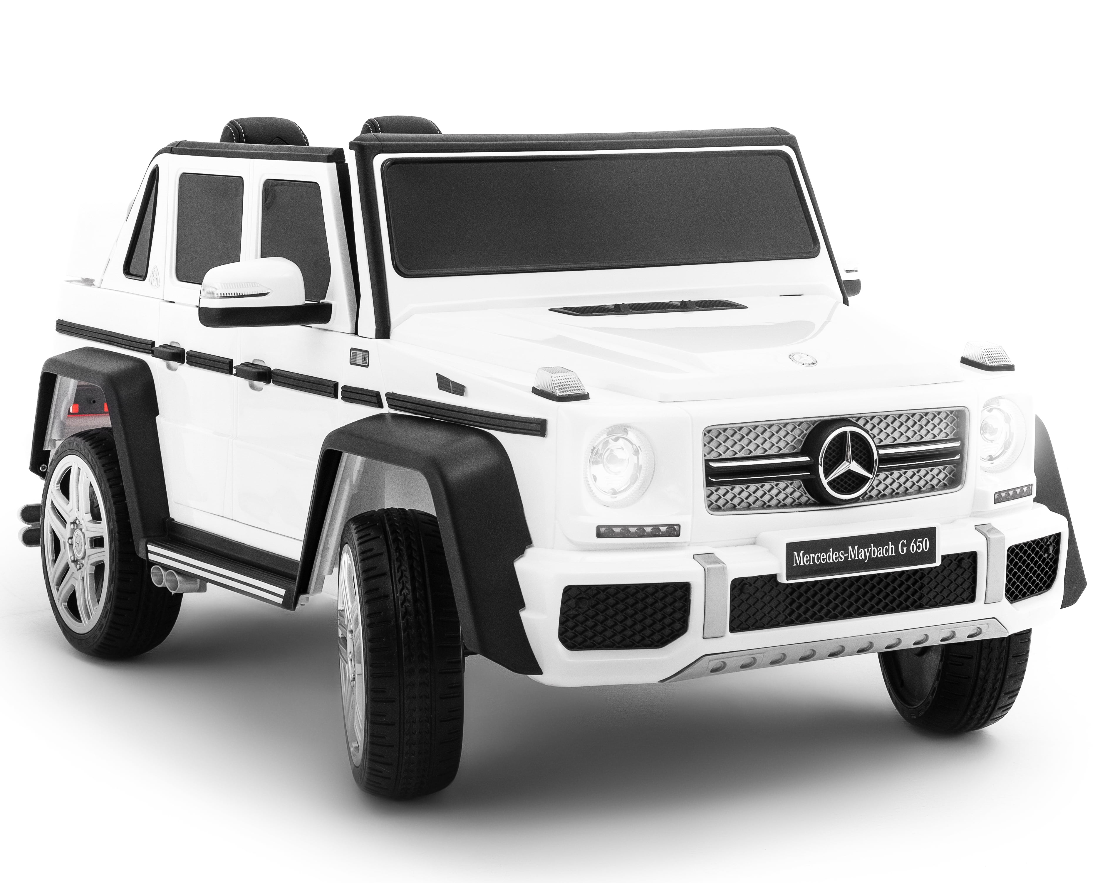 Moderno Kids White 12 V Mercedes Powered Ride-On with Remote Control ...