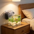 Hang-On Back Aquarium Filter, 2-in-1 Bio Filtration and Oxygenation ...