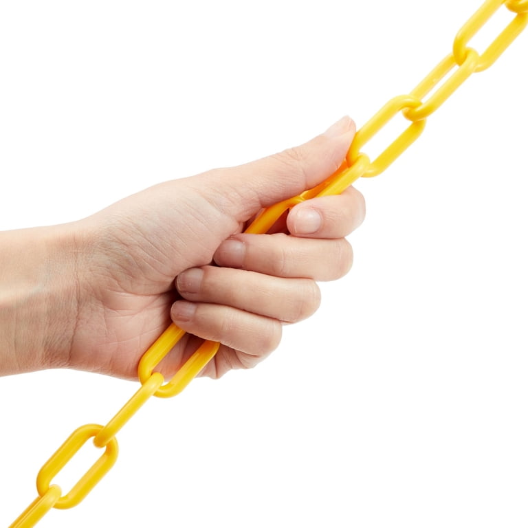 Yellow Plastic Safety Chain