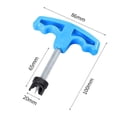 CaraMart Drip Irrigation Hole Punch Tool 16mm 20mm Plastic T-Shape for ...