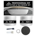Tub Repair Kit White for Acrylic, Porcelain, Enamel & Fiberglass Tub ...