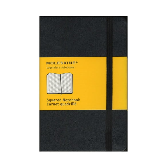 Moleskine Classic Notebook, Hard Cover, Large (5" x 8.25") Plain/Blank ...