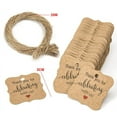 Wrapping Paper Label Wedding Rustic Party Decoration Thanks For ...