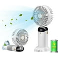 UHUSE 5 Speed Portable Rechargeable Handheld Fan - Walmart.com