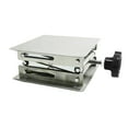 HFS(R) 4" x 4" 100mm Stainless Steel Lab Jack Scissor Stand Load ...