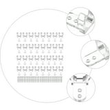 200pcs LED Rope Light Clips Holder Mounting Rope Light Mounting Clips ...