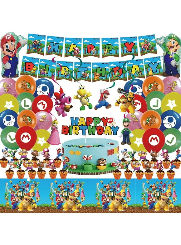 Super Mario Party Supplies in Party & Occasions - Walmart.com