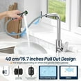 Pull Down Sprayer Kitchen Faucets, Temperature Digital Display Single ...